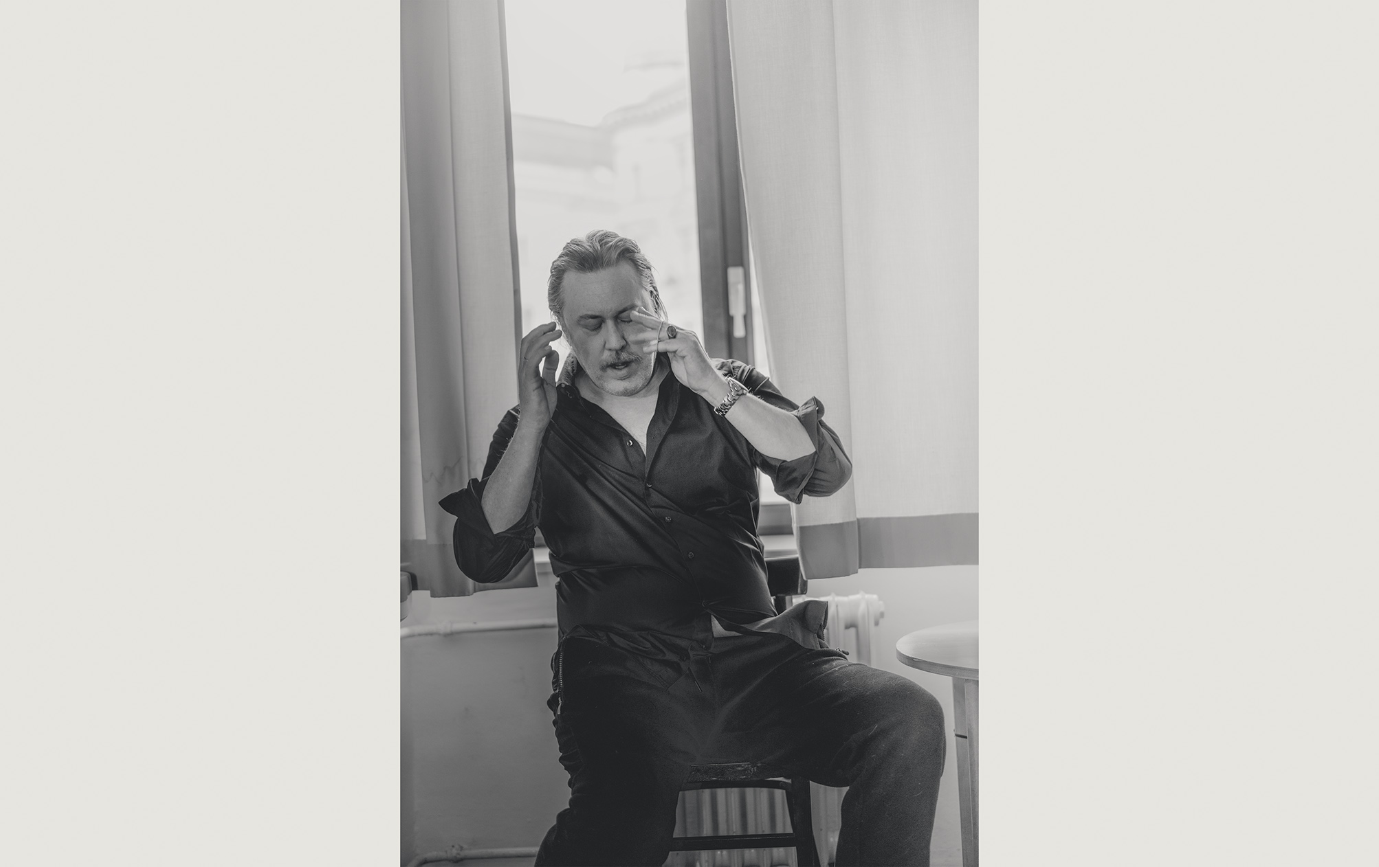 Nicholas Ofczarek Actor Nicholas Ofzarek Wiener Burgtheater